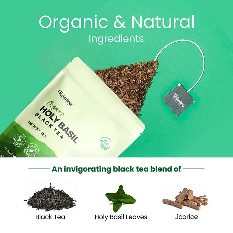 Buy Holy Basil Tea Online | View Benefits & Recipe