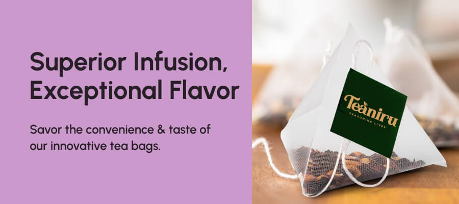 Pyramid Tea Bags | Premium Teas in Convenient Packaging